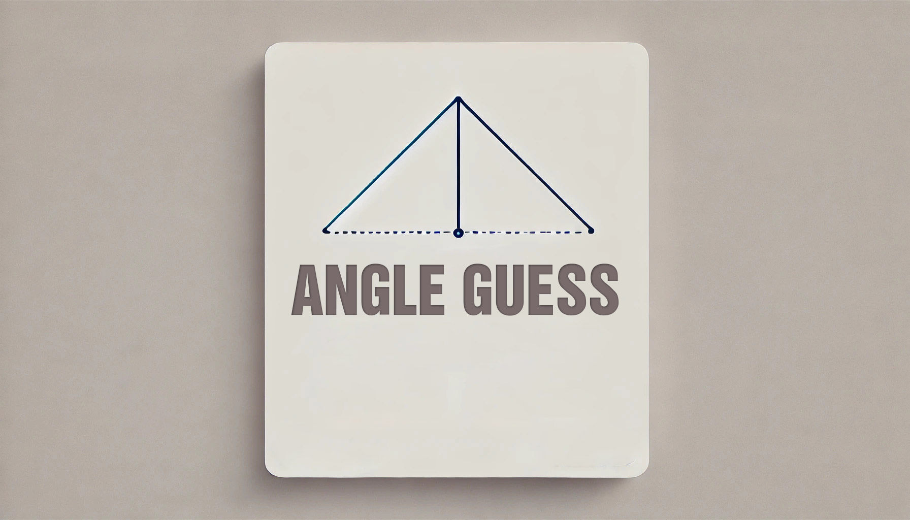 Angle Guess | AngleGuess Unlimited - Guess the Angles unlimited Game